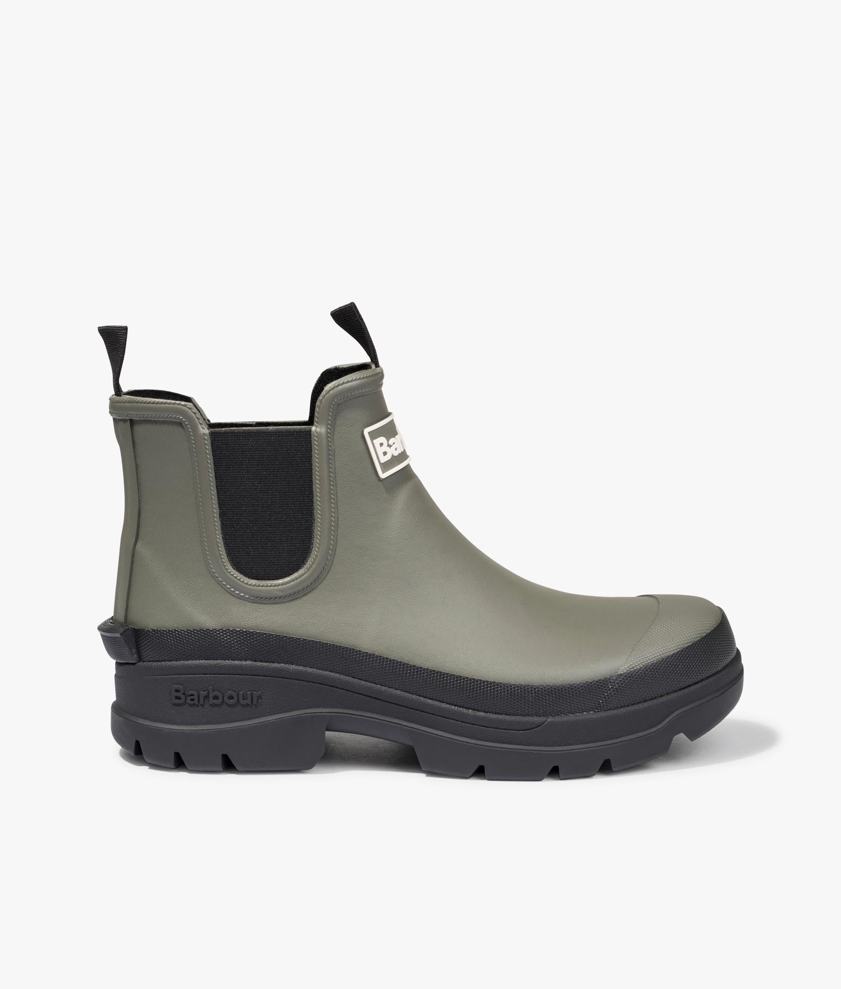 Barbour | Nimbus ankle boot in olive and black | EQVVS Womens