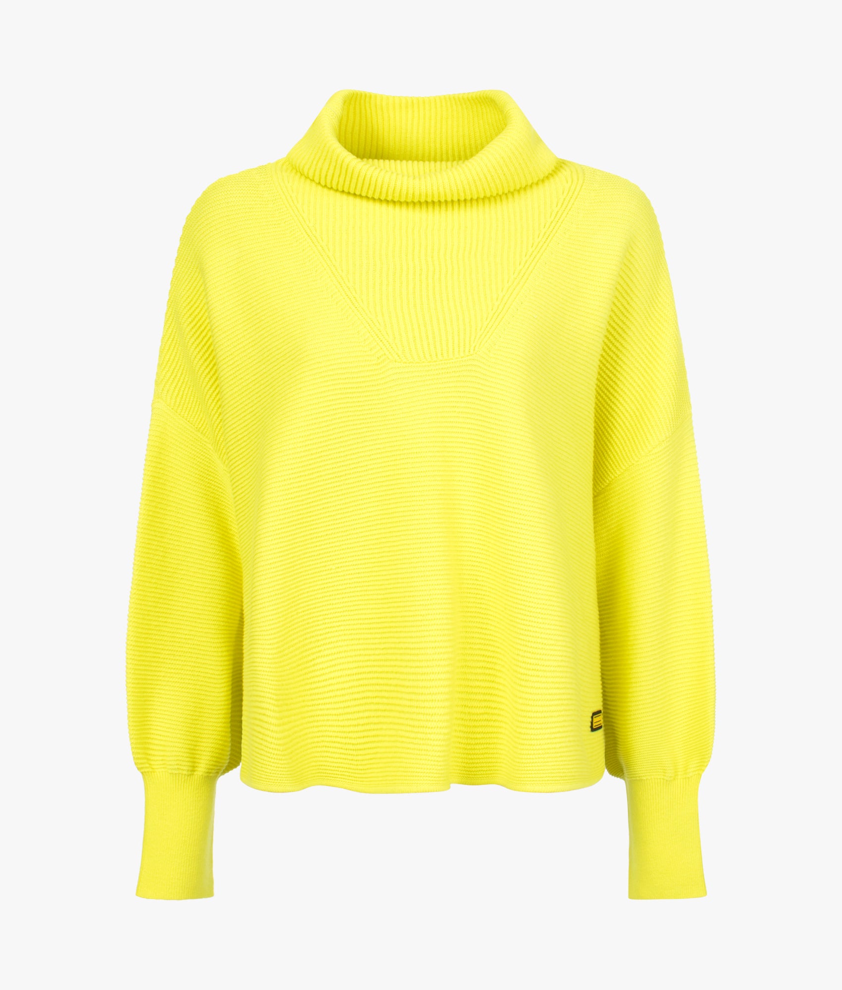 Barbour | Parade knit in electric yellow | EQVVS Womens