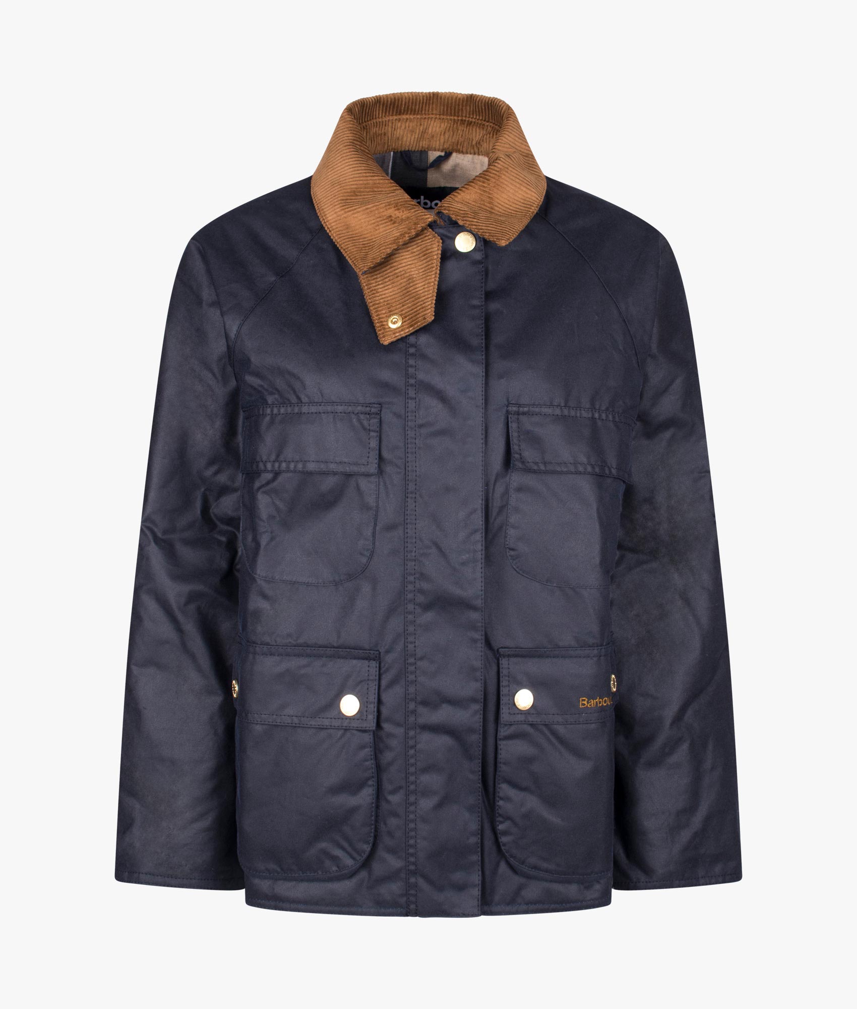 Barbour | Ruth wax jacket in royal navy | EQVVS Womens