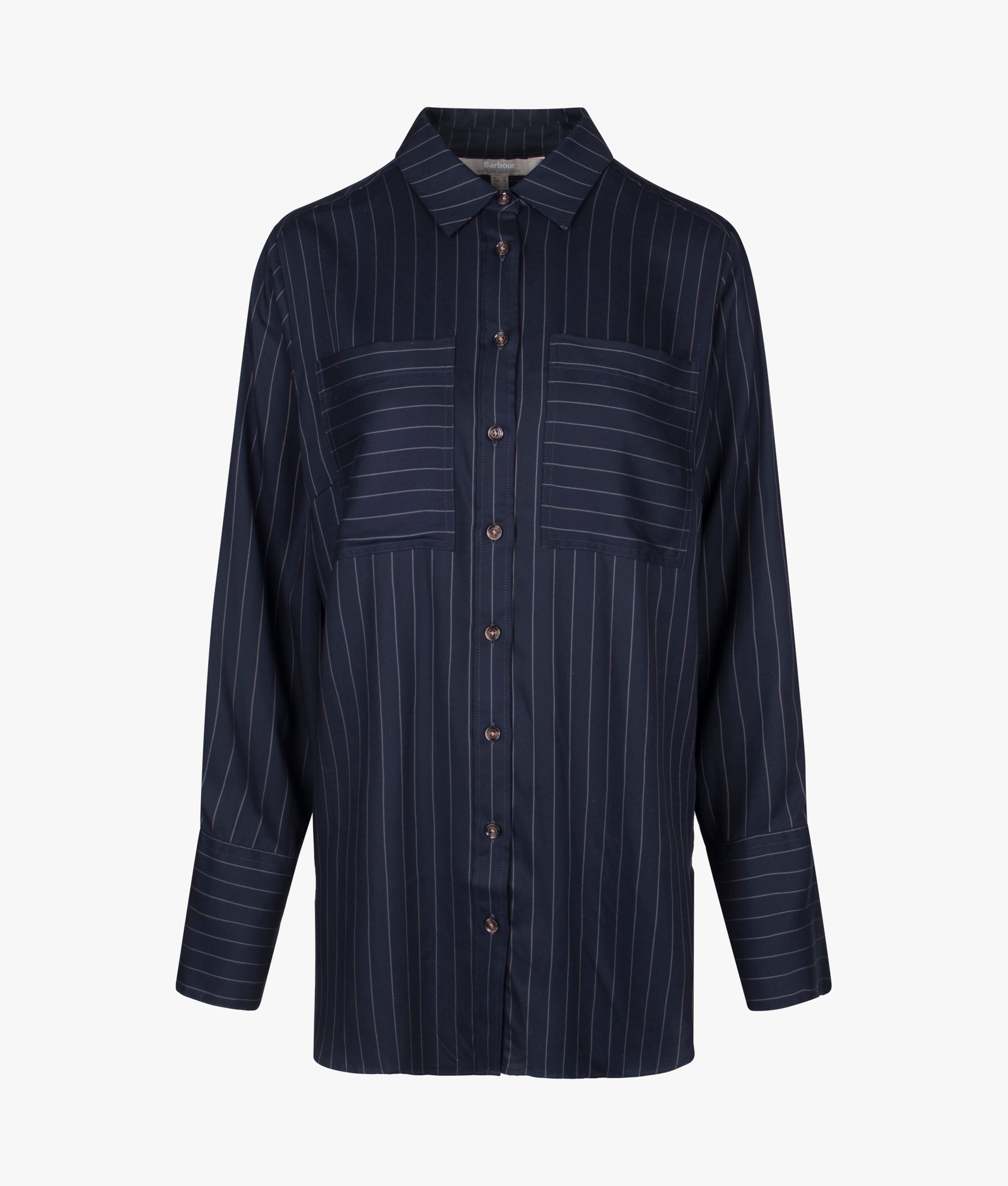 Barbour | Carrie shirt in navy | EQVVS Womens