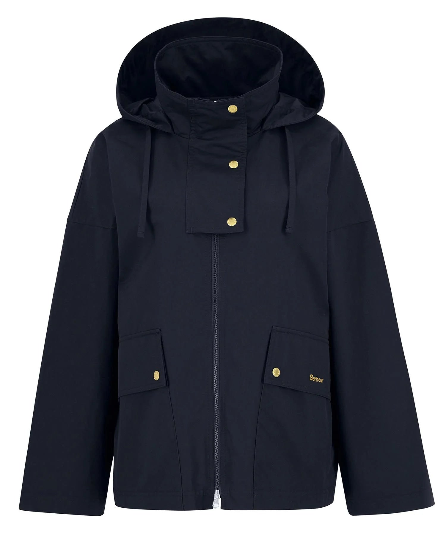 Barbour | Cecile showerproof jacket in dark navy | EQVVS Womens