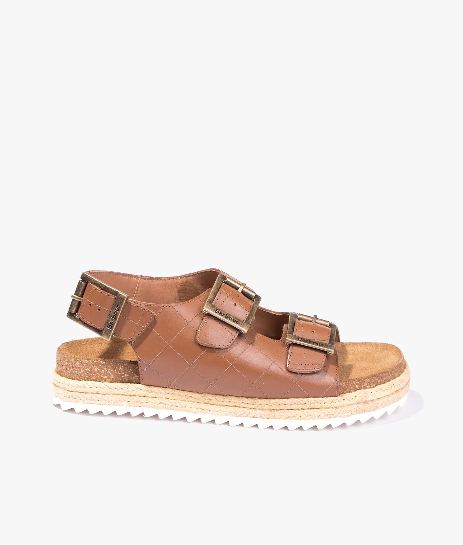 Barbour | Helena sandal in cognac | EQVVS Womens
